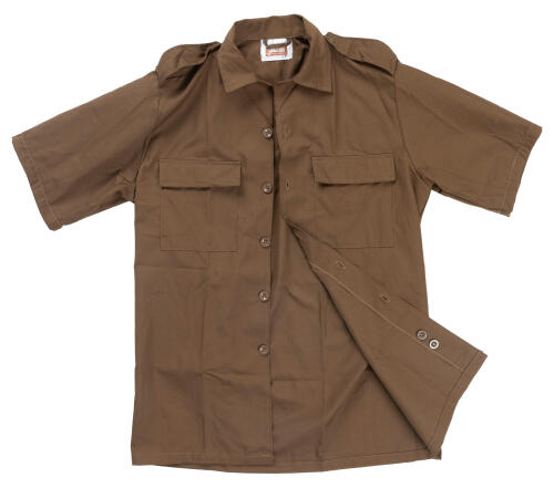 Sadf Short Sleeve Field Shirt Nutria Unissued Varusteleka